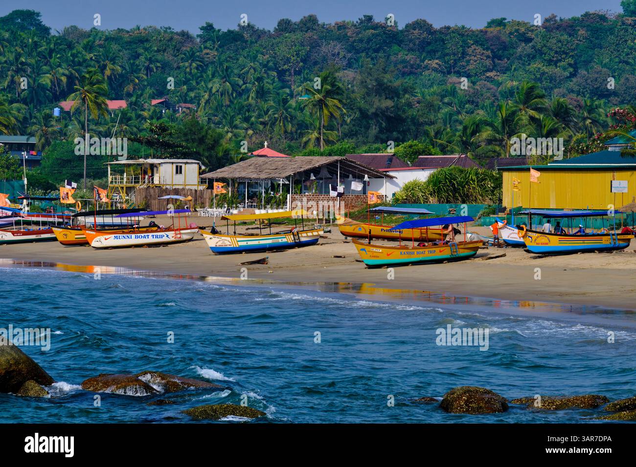 India, Goa, Agonda Beach Stock Photo - Alamy
