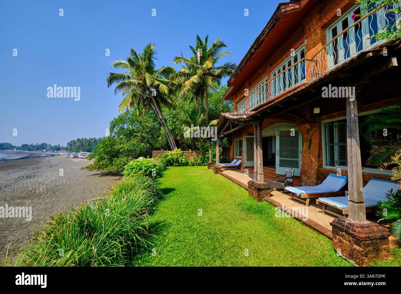 India, Goa, Nerul, Ahilya by the Sea Hotel Stock Photo - Alamy