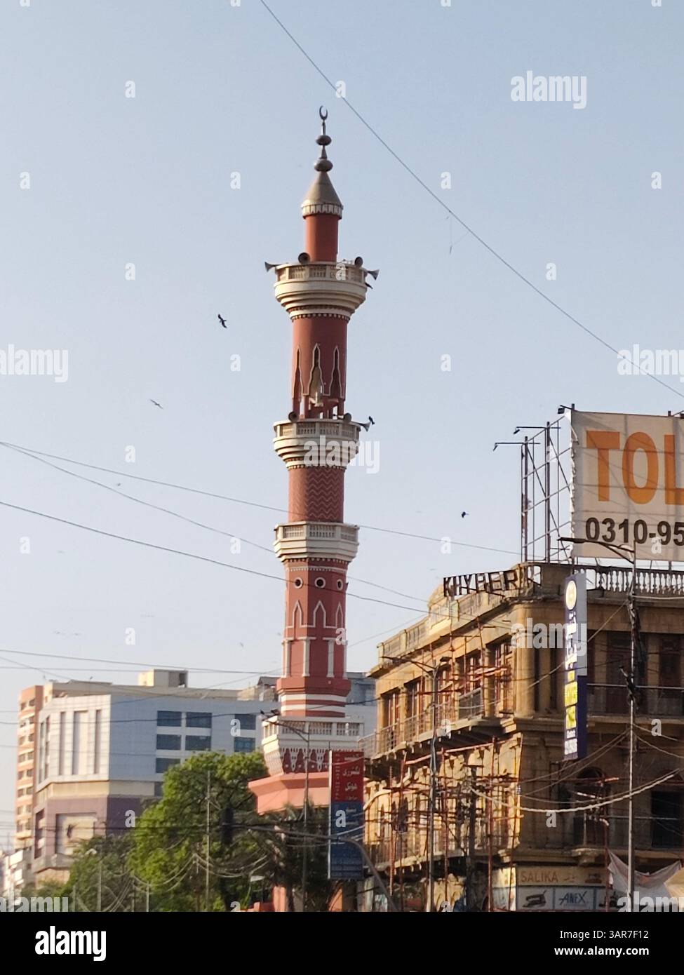 Jamia Masjid Saleh Saddar Karachi Pakistan Stock Photo - Alamy
