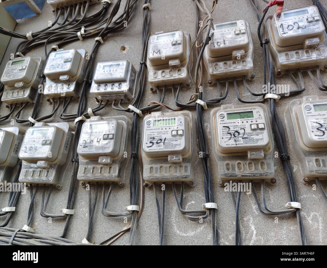 Electricity power box meters for home electrical appliances, electric ...