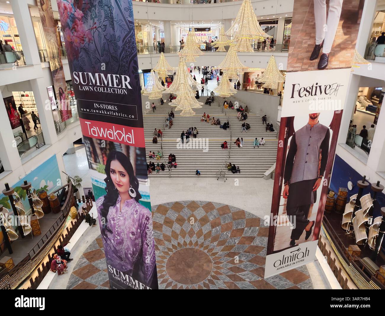 inside view of the showrooms at Lucky one shopping mall - Karachi Pakistan Stock Photo - Alamy