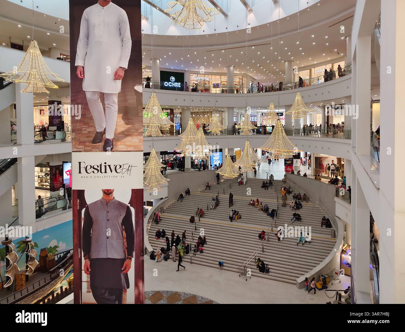 inside view of the showrooms at Lucky one shopping mall - Karachi ...