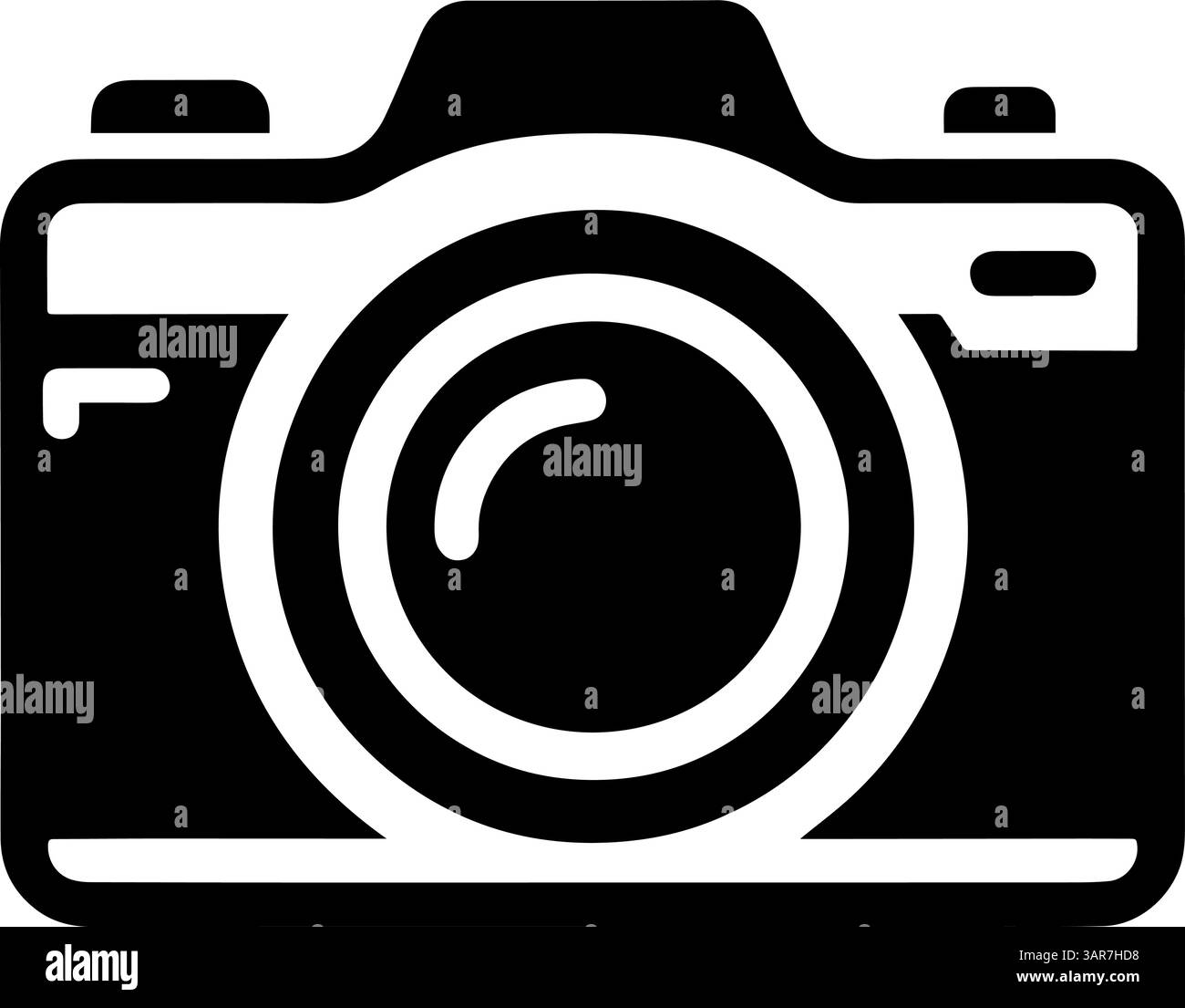 Electronics web camera icon Black and White Stock Photos & Images - Alamy