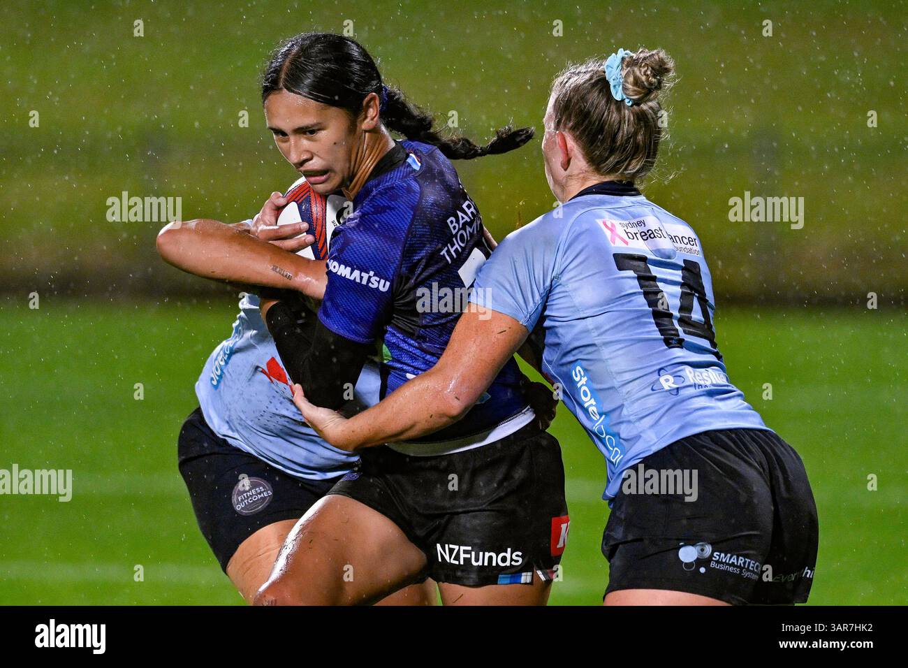 Braxton Sorensen-McGee of the Blues during the Super Rugby Women ...