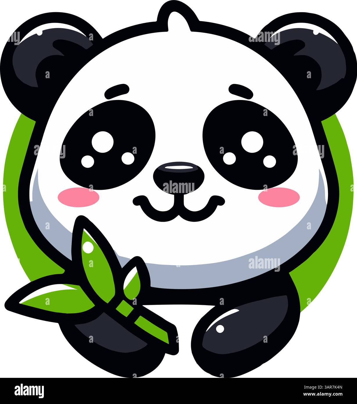 Panda logo vector hi-res stock photography and images - Alamy