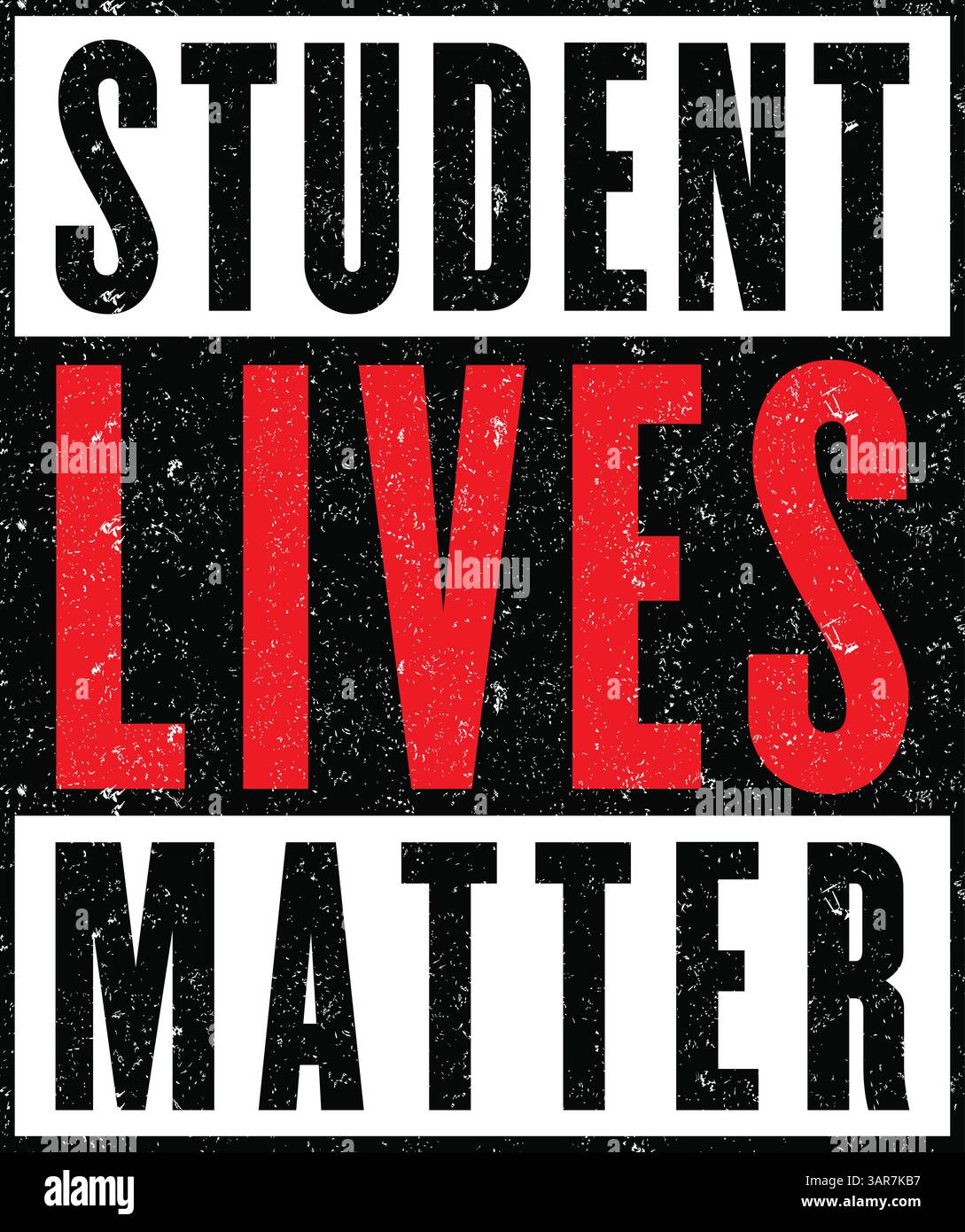 Student Lives Matter Stock Vector Image & Art - Alamy