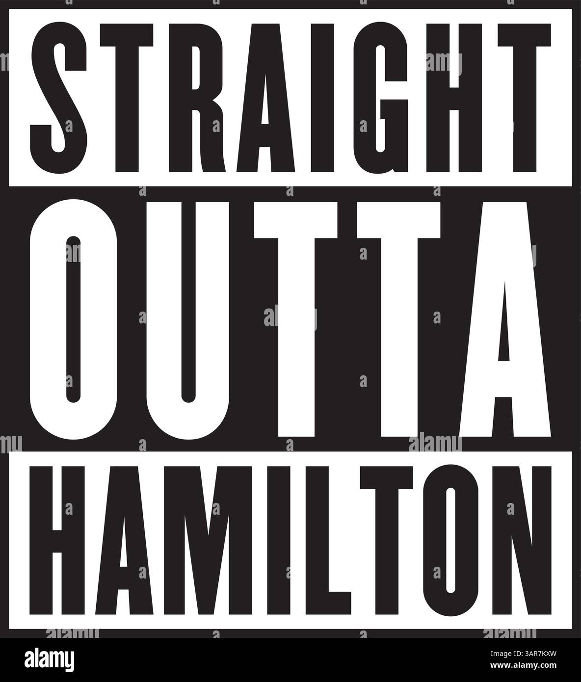 Hamilton straight Stock Vector Images - Alamy