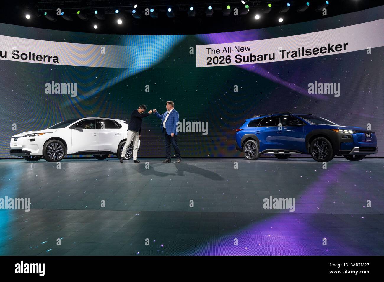 New York, USA. 16th Apr, 2025. Atsushi Osaki, President and CEO of ...