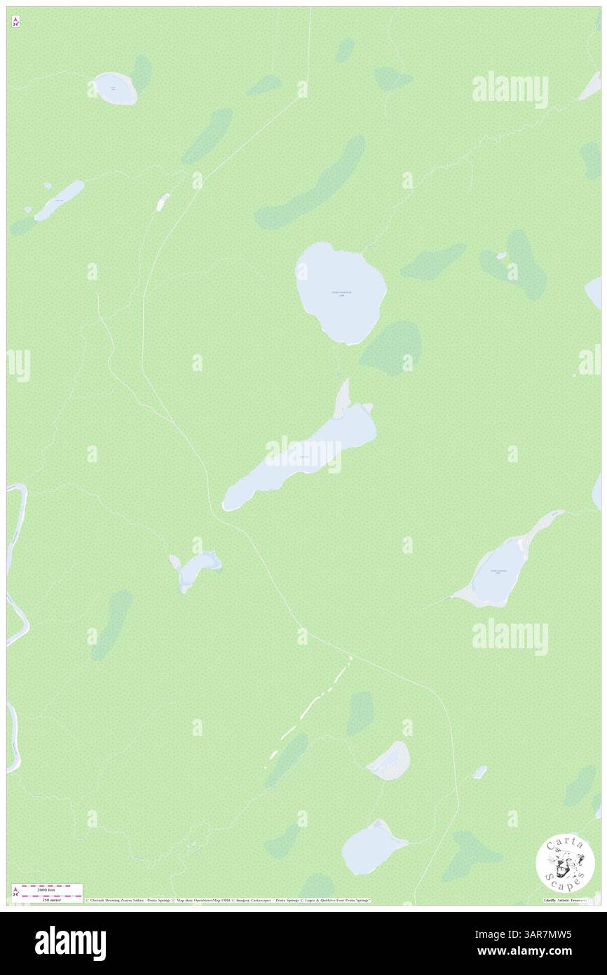 Jinx Lake, Cochrane District, CA, Canada, Ontario, N 49 49' 59'', S 85 ...