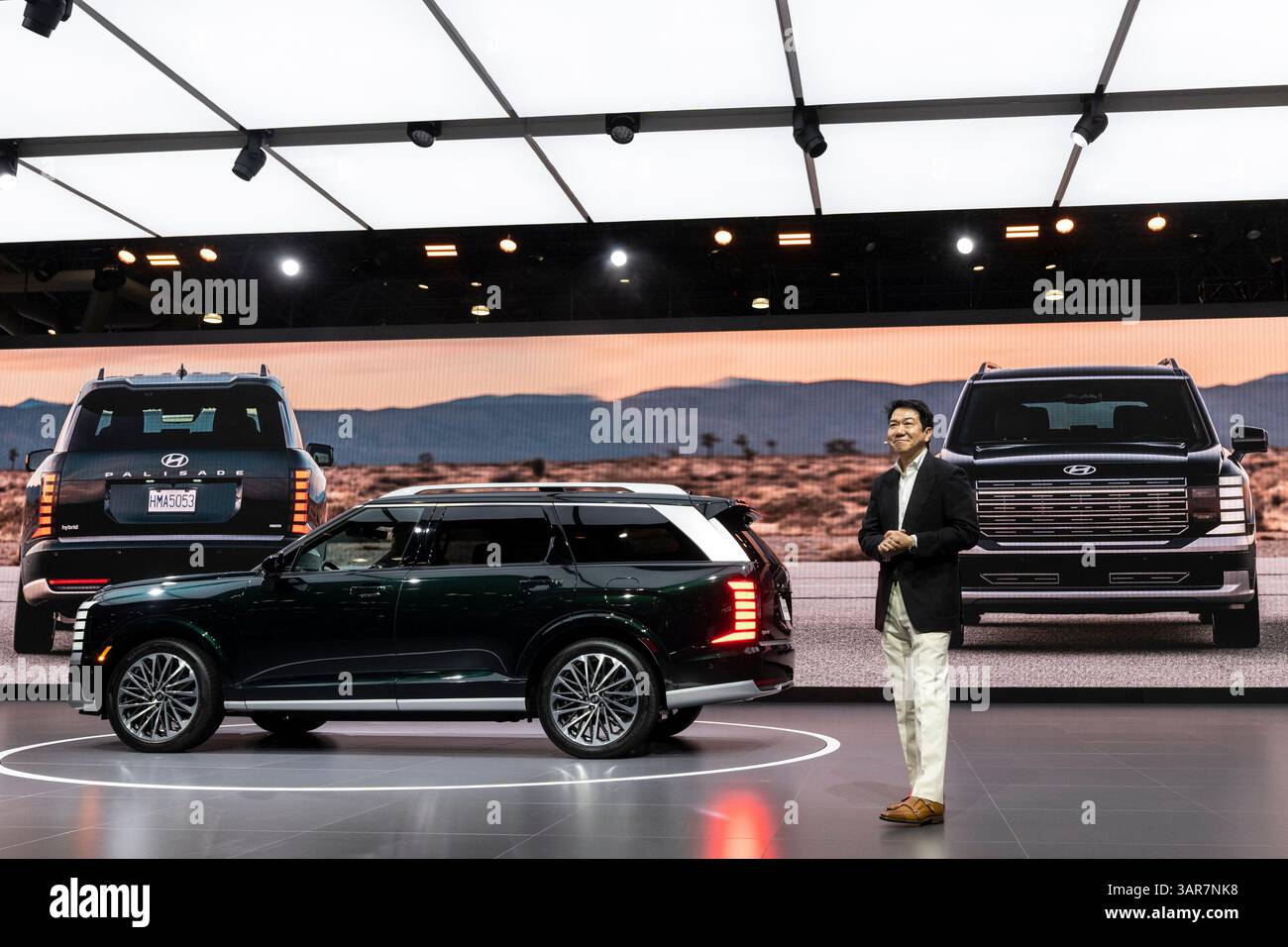 Sangyup Lee, Executive VP Head of Hyundai Global Design speaks as new ...