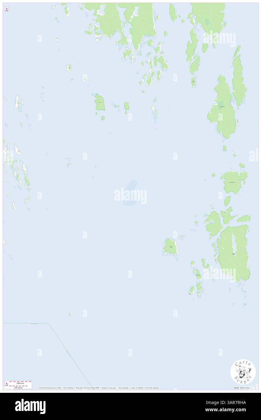 Guano Rocks, Central Coast Regional District, CA, Canada, British ...