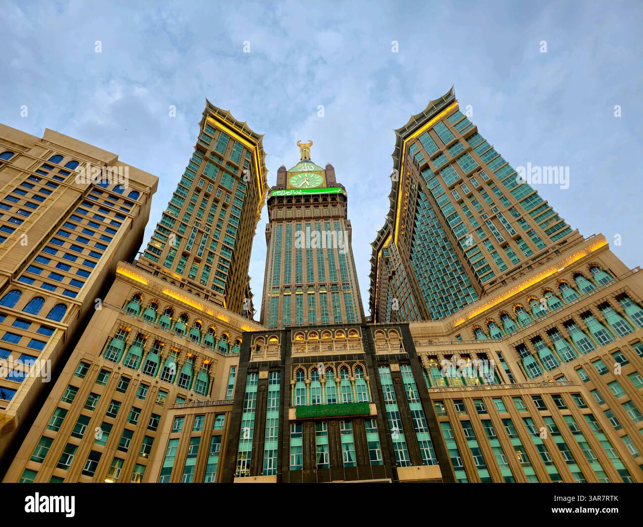 Mecca, Saudi Arabia, June 22 2024: The Clock Towers near Kaaba, a ...