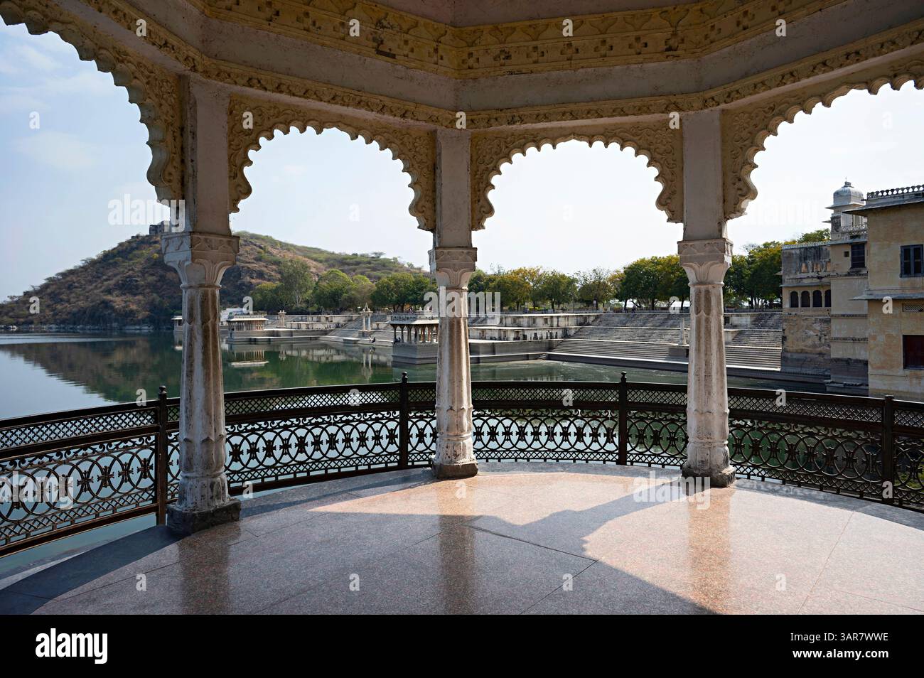 Nau Chowki and Rajsamand Lake, Rajsamand, Rajasthan Stock Photo - Alamy