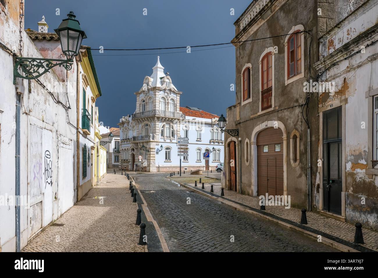 Faro, Algarve, Portugal - The Belmarco City Palace in the historic ...