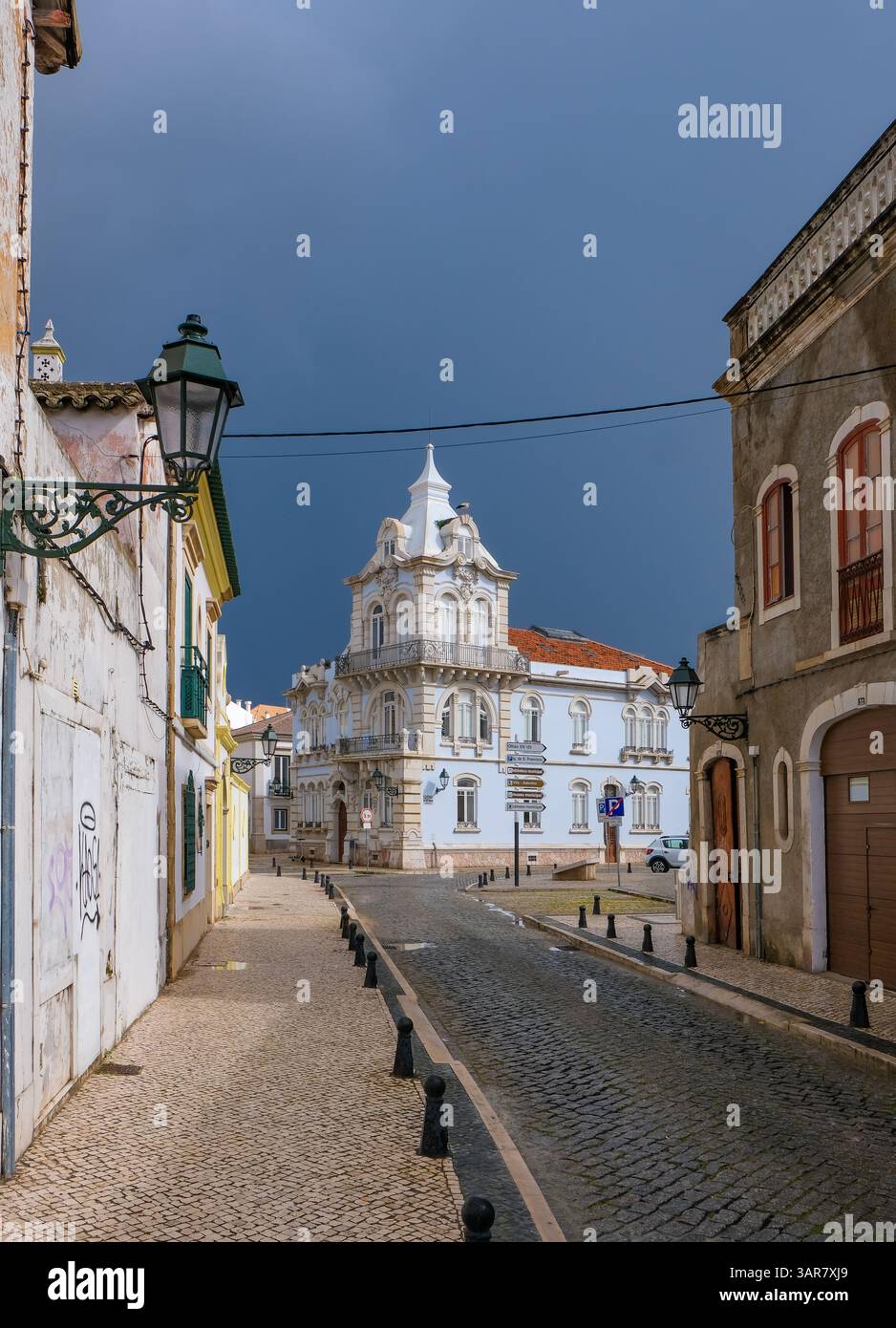Faro, Algarve, Portugal - The Belmarco City Palace in the historic ...