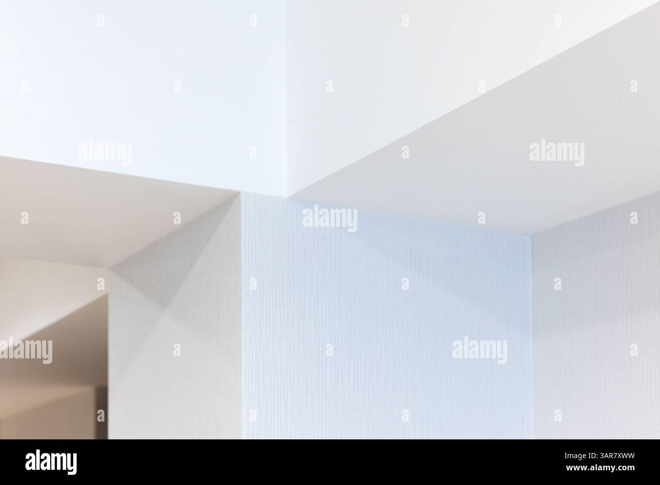 Elegant view of a streamlined and modern interior showcasing sleek ...