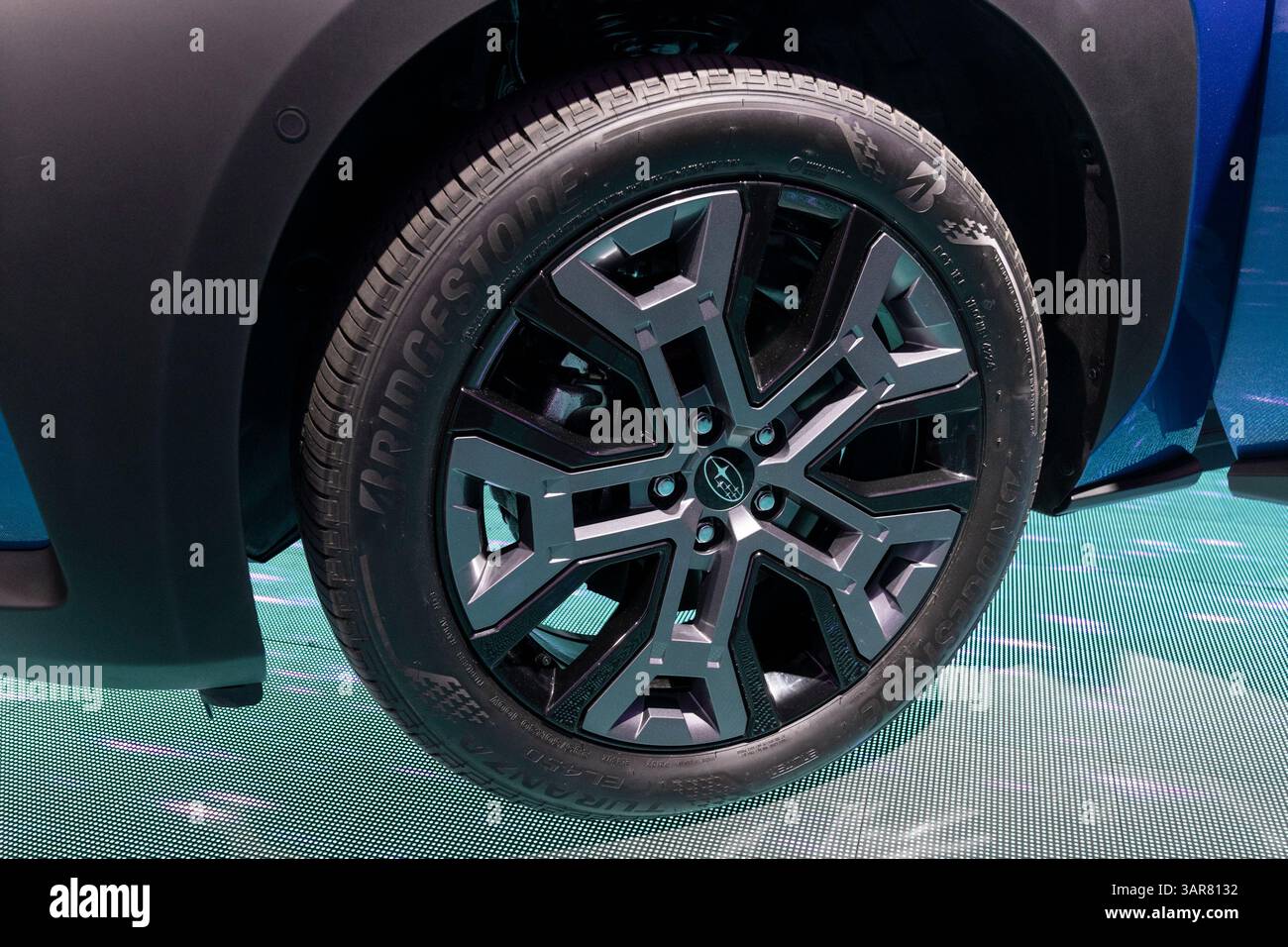 New York, NY, April 16, 2025: Subaru Trailseeker new 2026 seen during ...