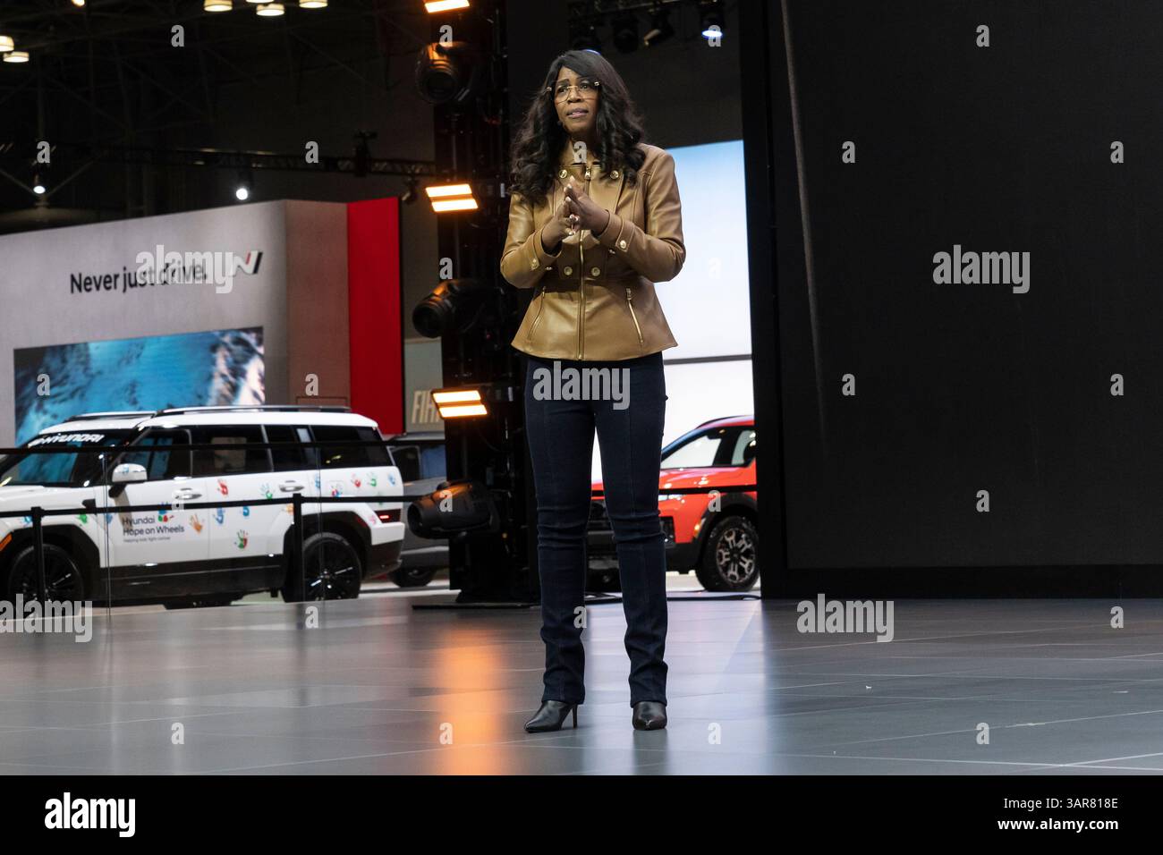 New York, NY, April 16, 2025: Olabisi Boyle, SVP Product Planning and ...