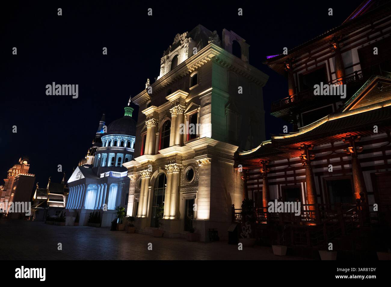 Partial view of the Chambal River Front, Kota, Rajasthan Stock Photo ...