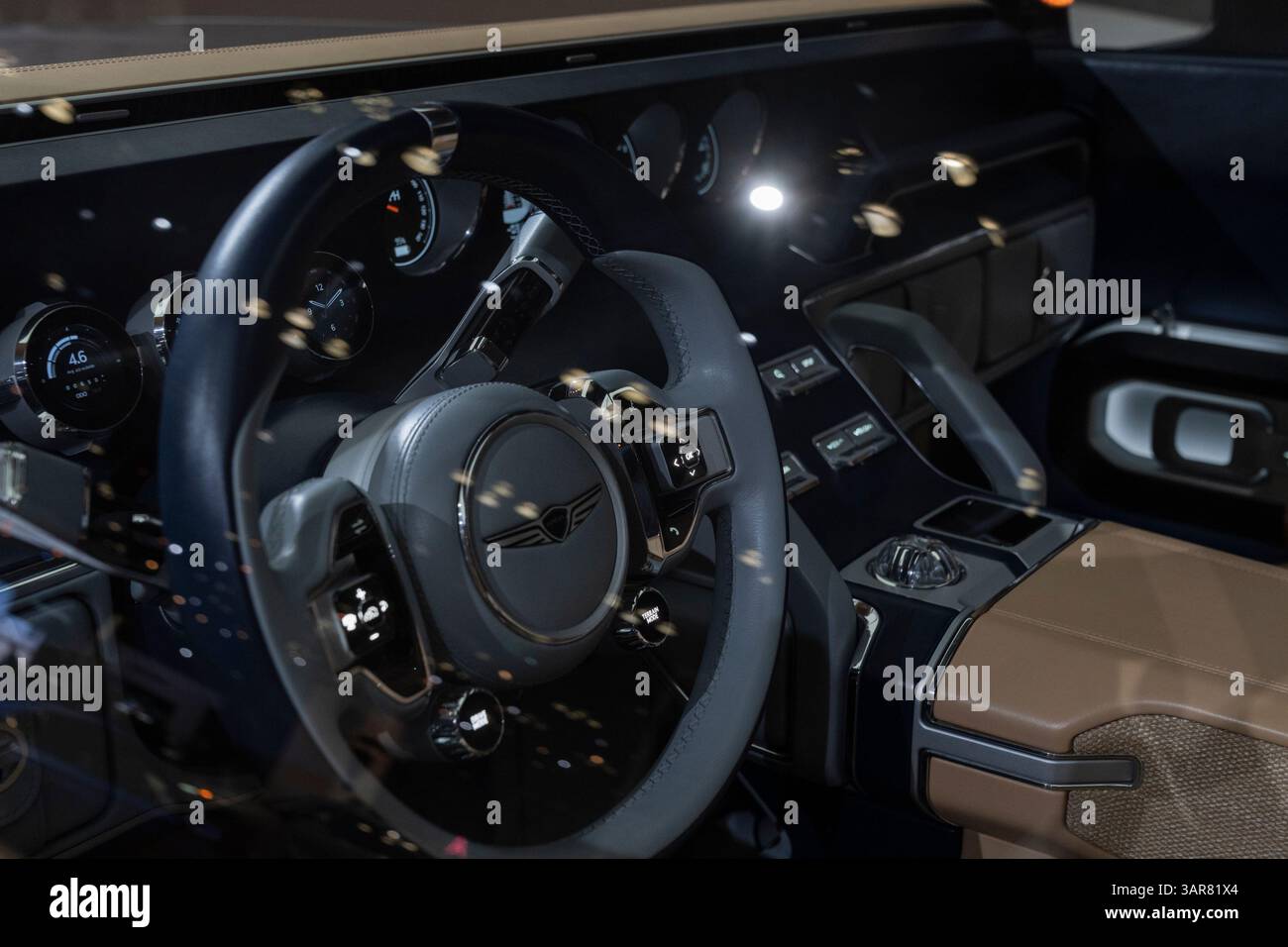 New York, NY, April 16, 2025: Genesis X Gran Equator concept cat on ...