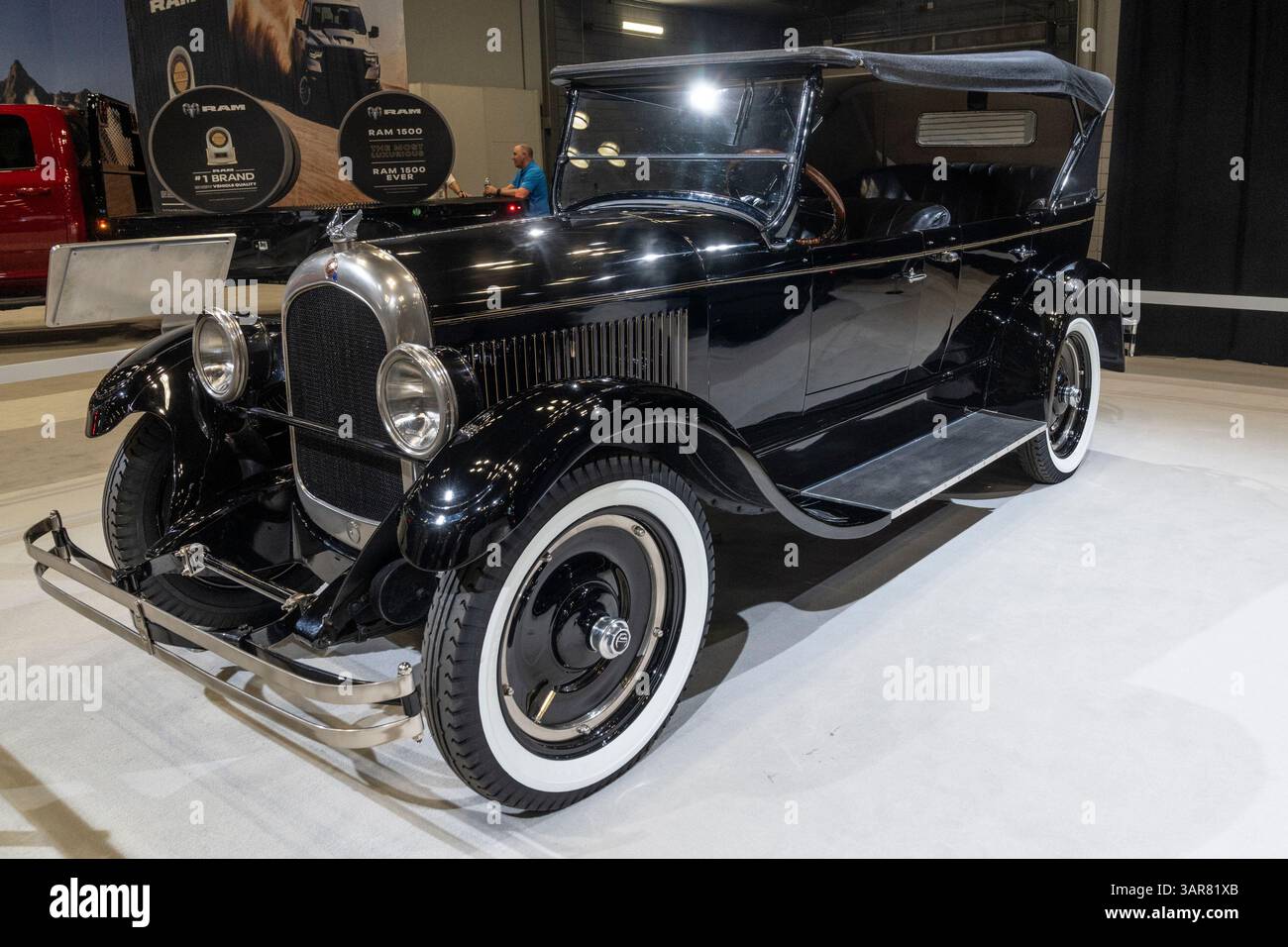 New York, NY, April 16, 2025: Original Chrysler Six 1924 on display ...