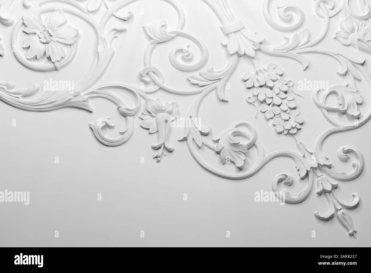 Stucco designs Black and White Stock Photos & Images - Alamy