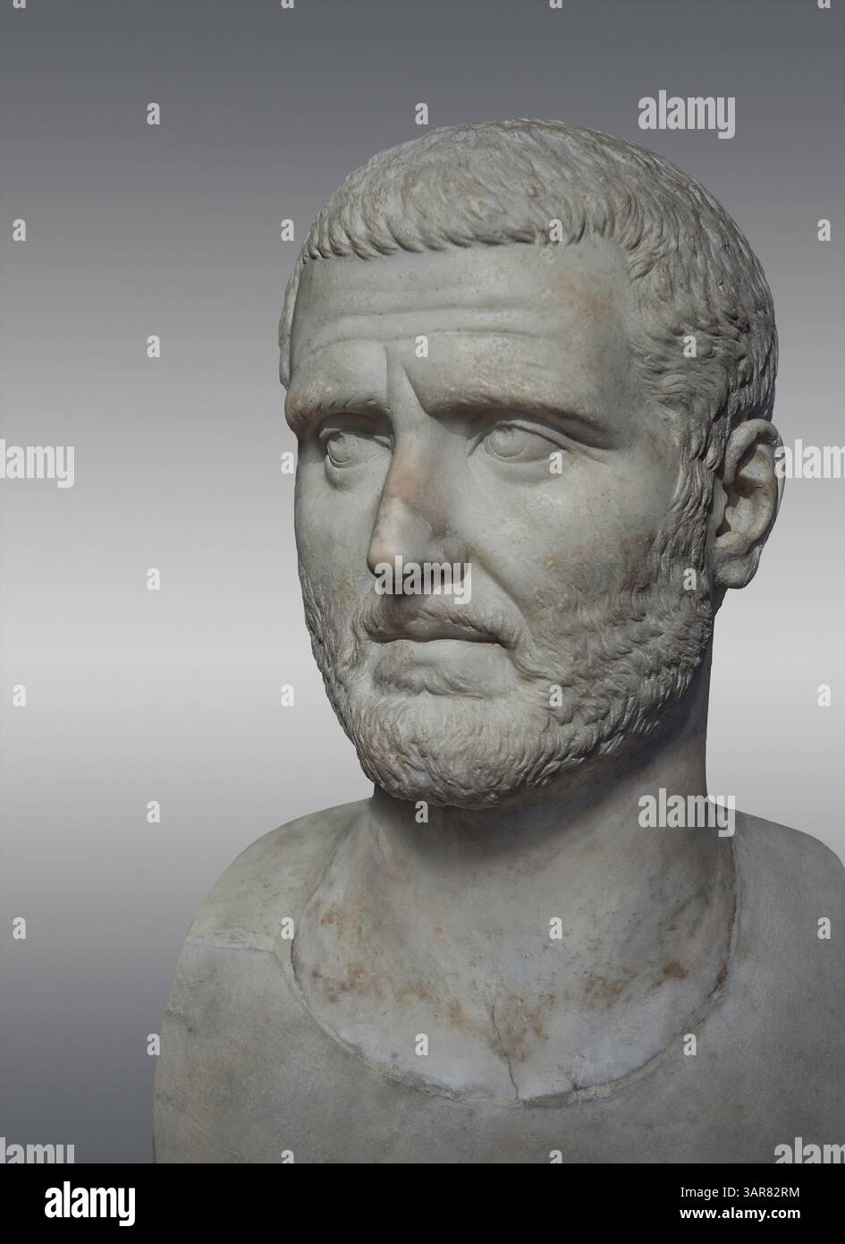 Roman portrait bust Probably of Gordian. Circa 238 AD. Capitoline ...