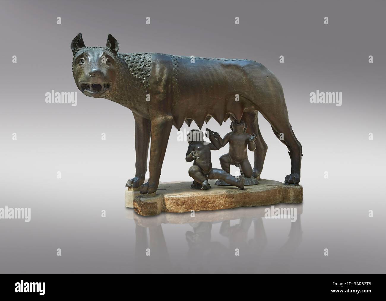 Rome statue romulus remus hi-res stock photography and images - Alamy