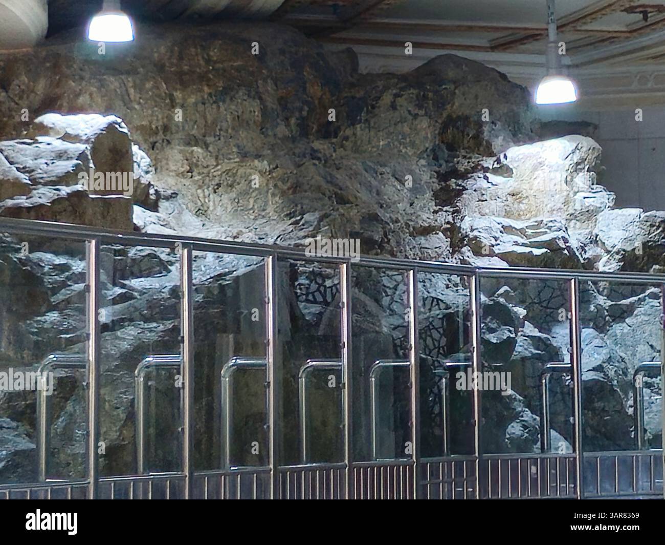 The Safa hill, Safa and Marwah hills, two small mountains now located ...