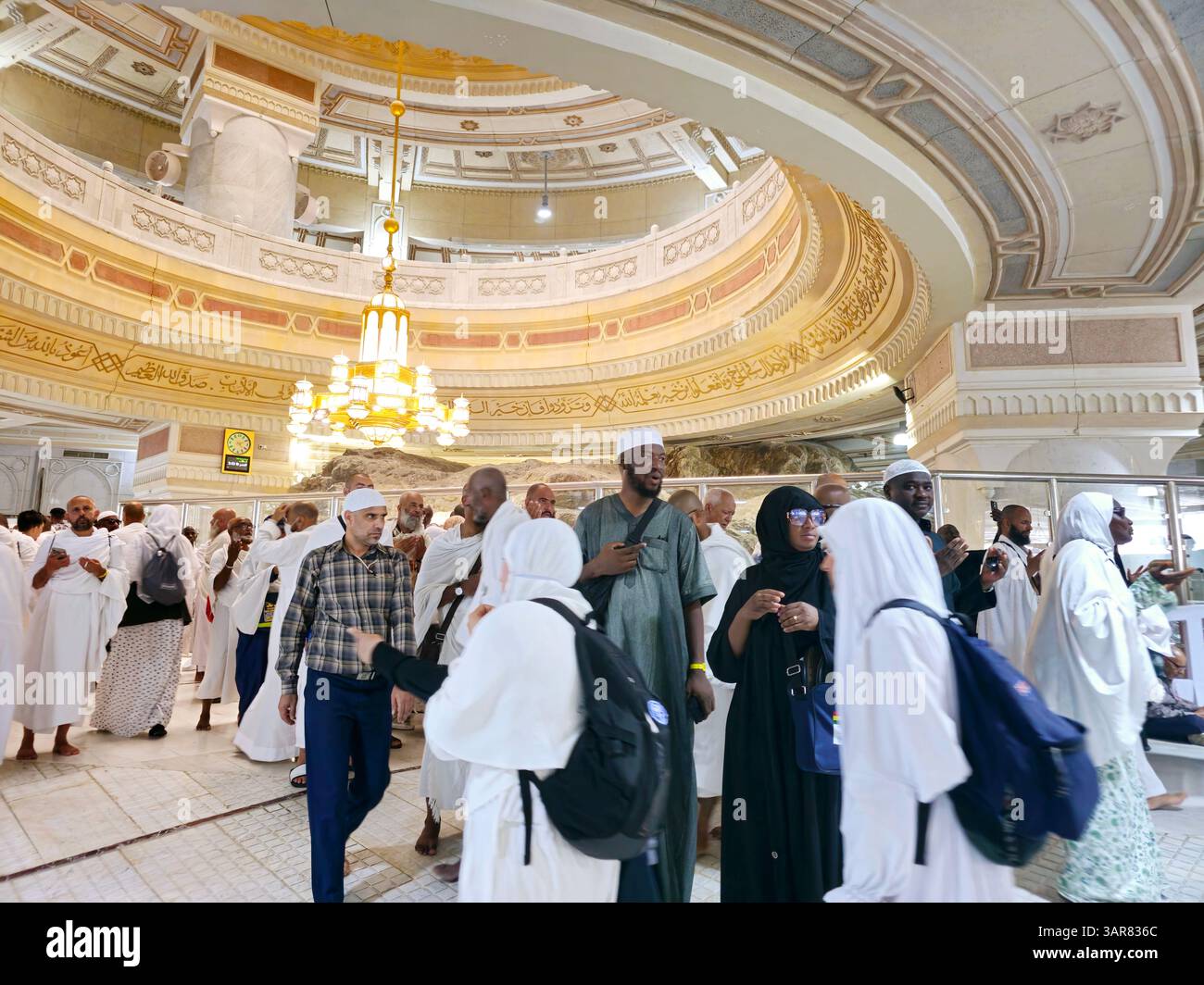 Mecca, Saudi Arabia, June 23 2024: Safa and Marwah hills, two small ...