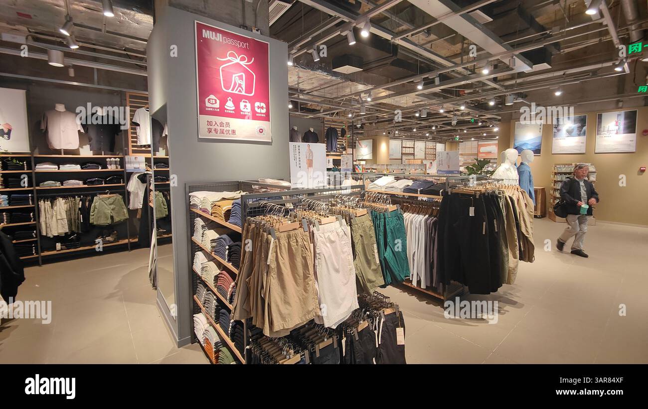 SHANGHAI, CHINA - APRIL 15, 2025 - An offline retail store of the ...