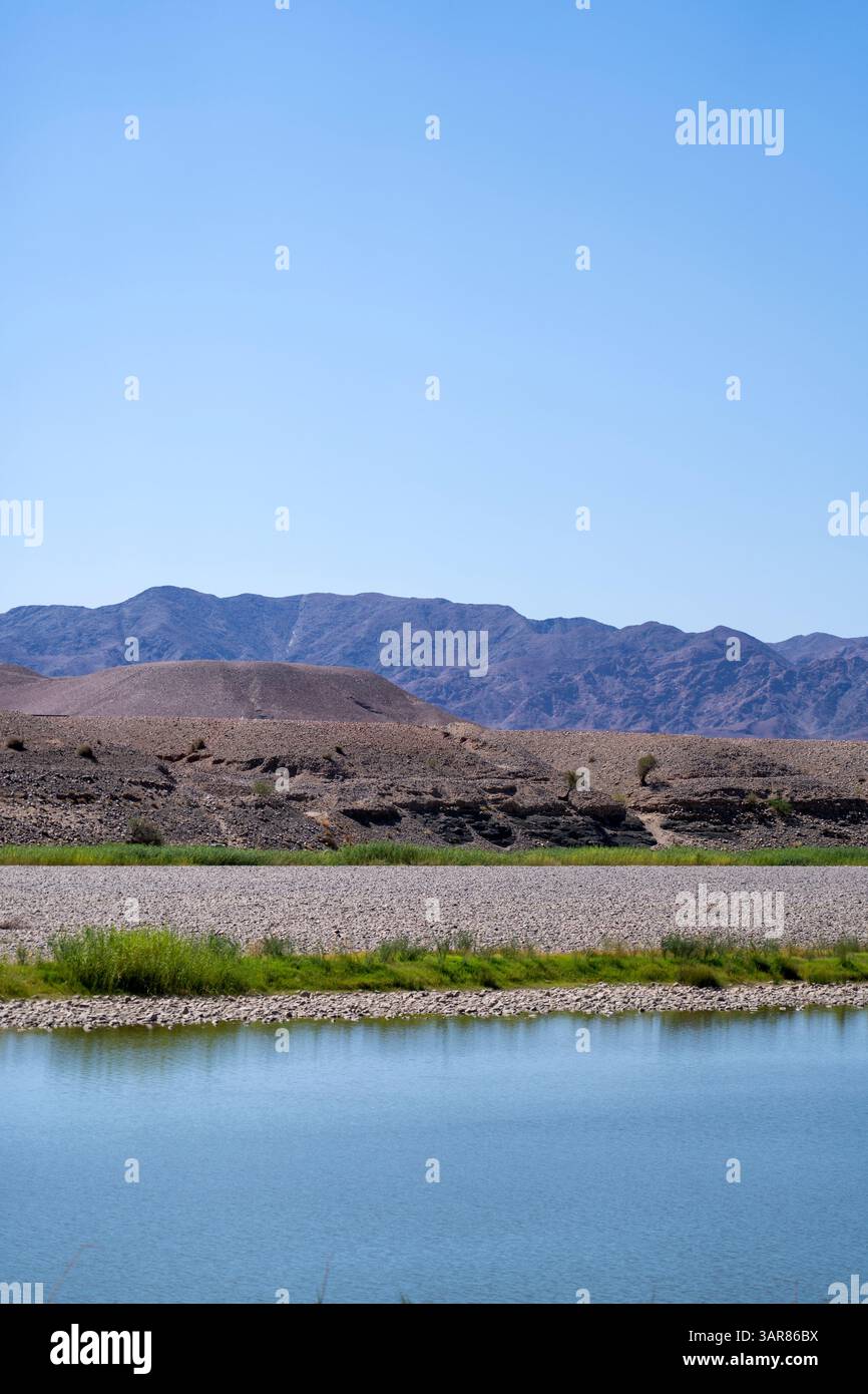 Norotshama Orange River Views in Namibia Stock Photo - Alamy