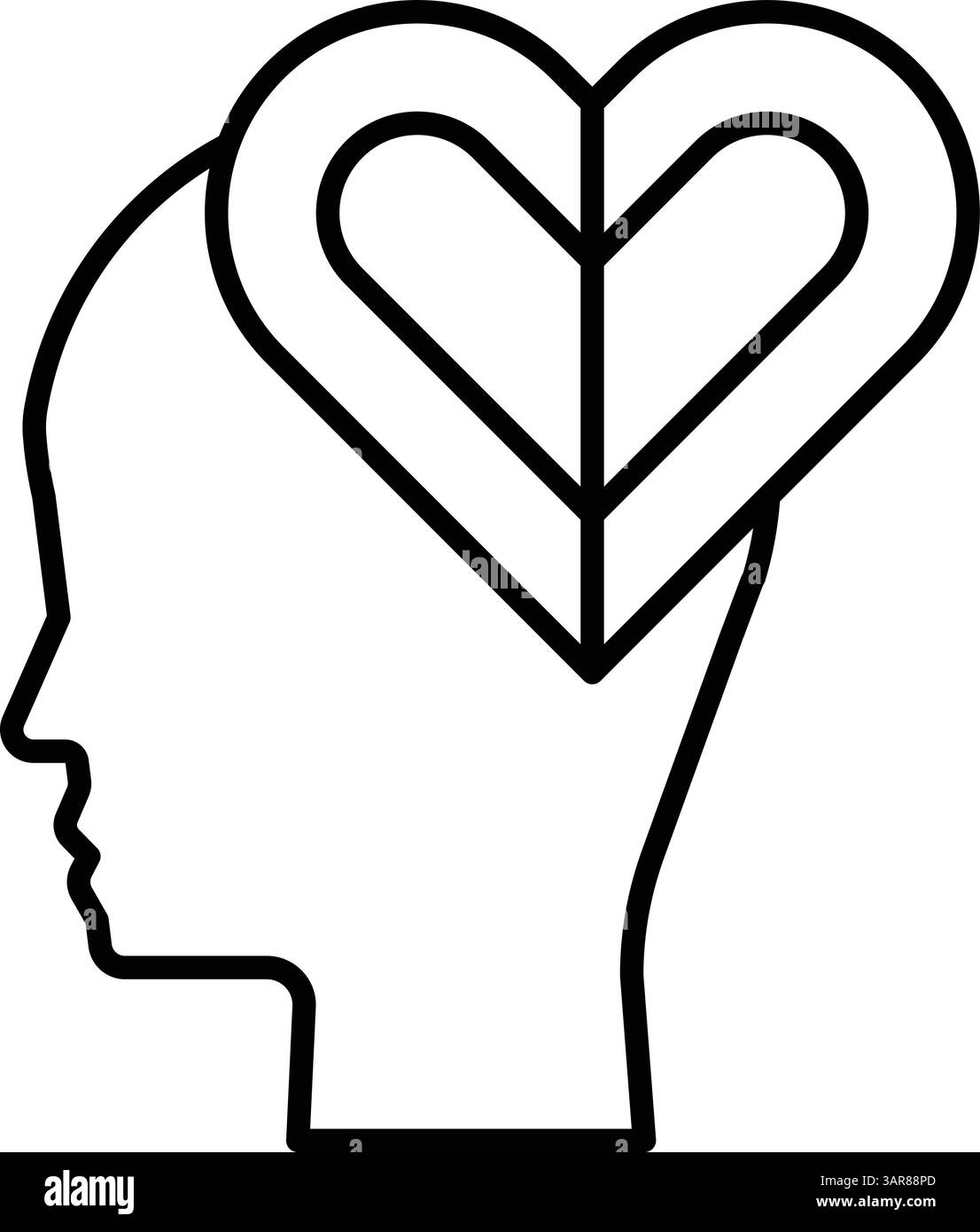 Human heart blue background Black and White Stock Photos & Images - Alamy