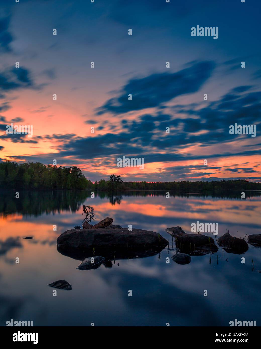 Calm swedish landscape hi-res stock photography and images - Alamy