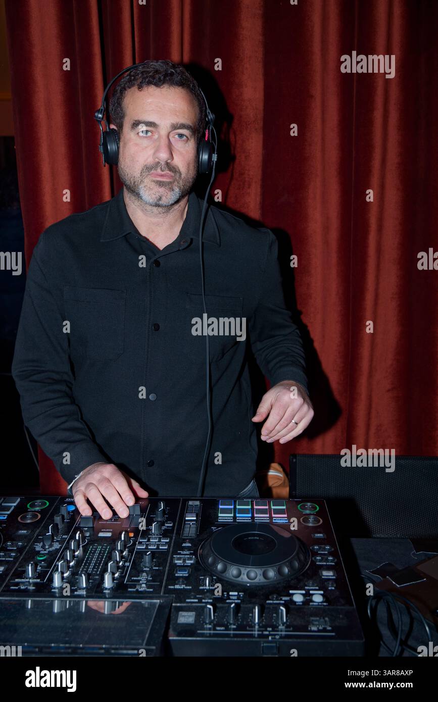 Paris, France. 16th Apr, 2025. DJ Fred attends the Lebanese evening ...