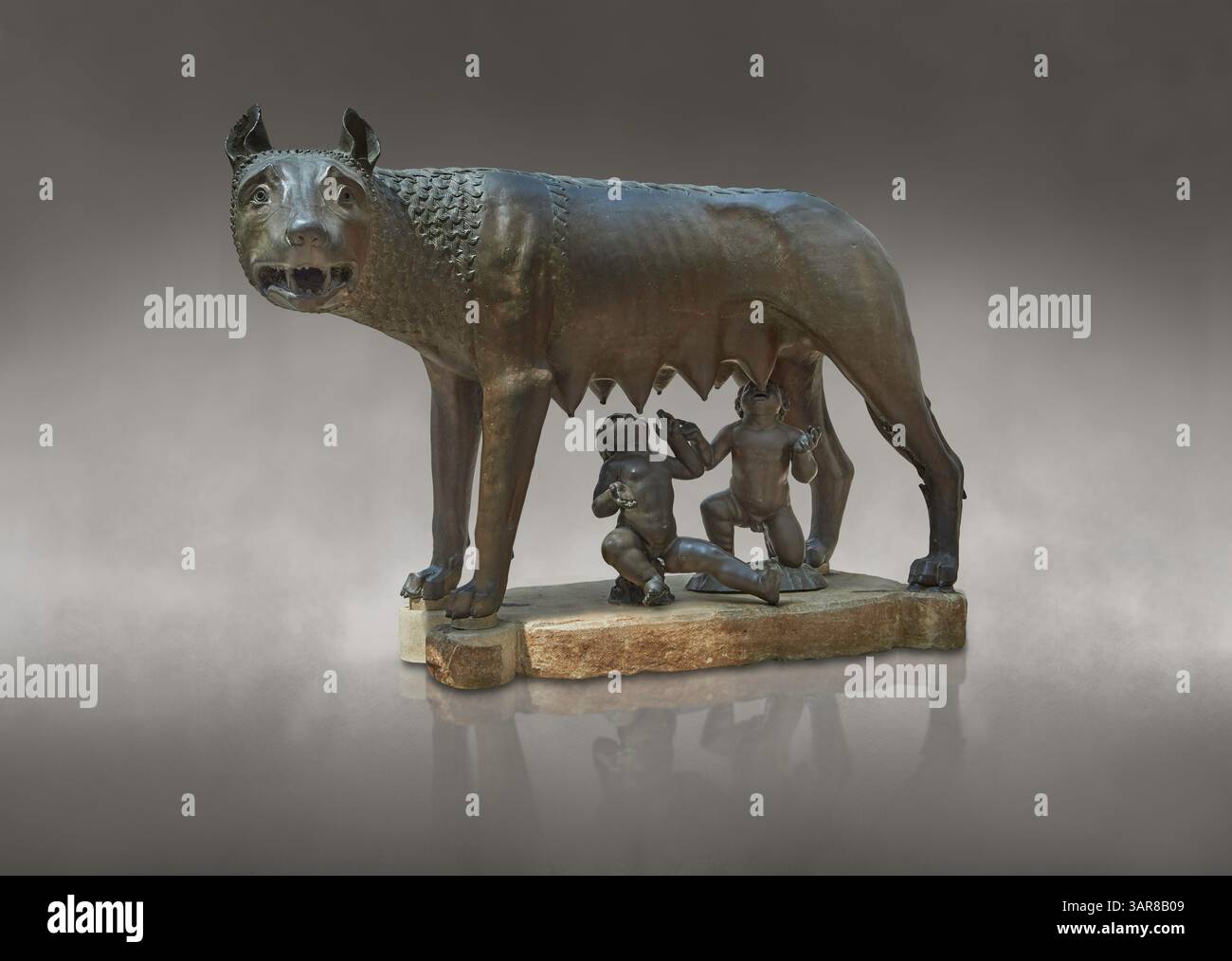 Rome statue romulus remus hi-res stock photography and images - Alamy