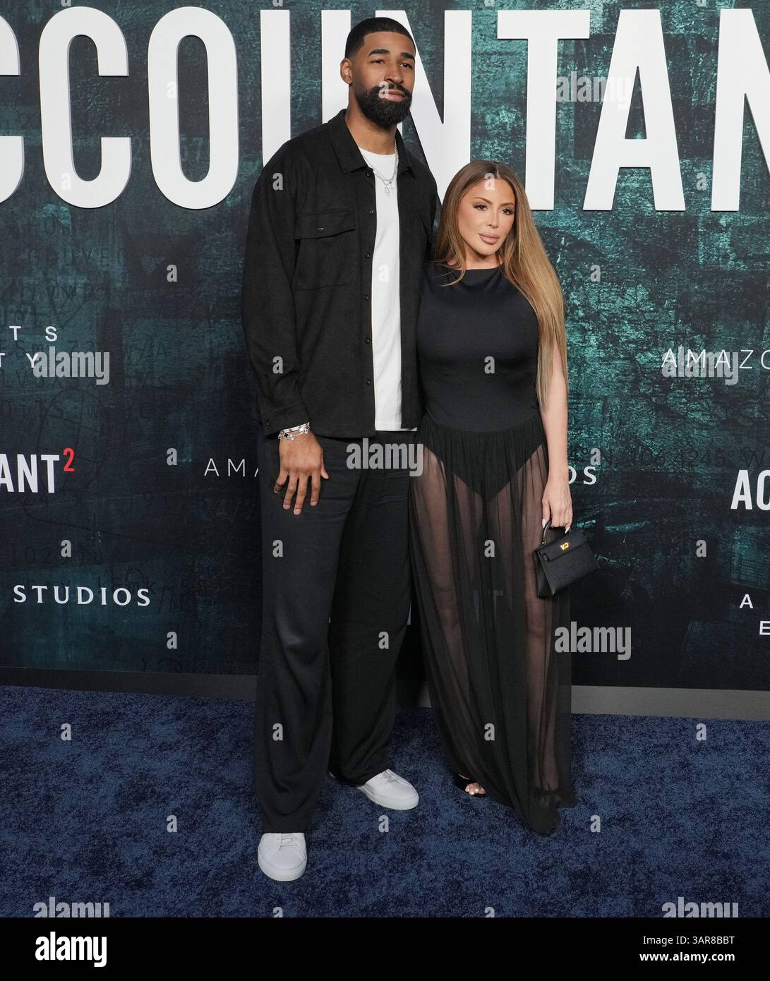Los Angeles, USA. 16th Apr, 2025. (L-R) Jeff Coby and Larsa Pippen ...