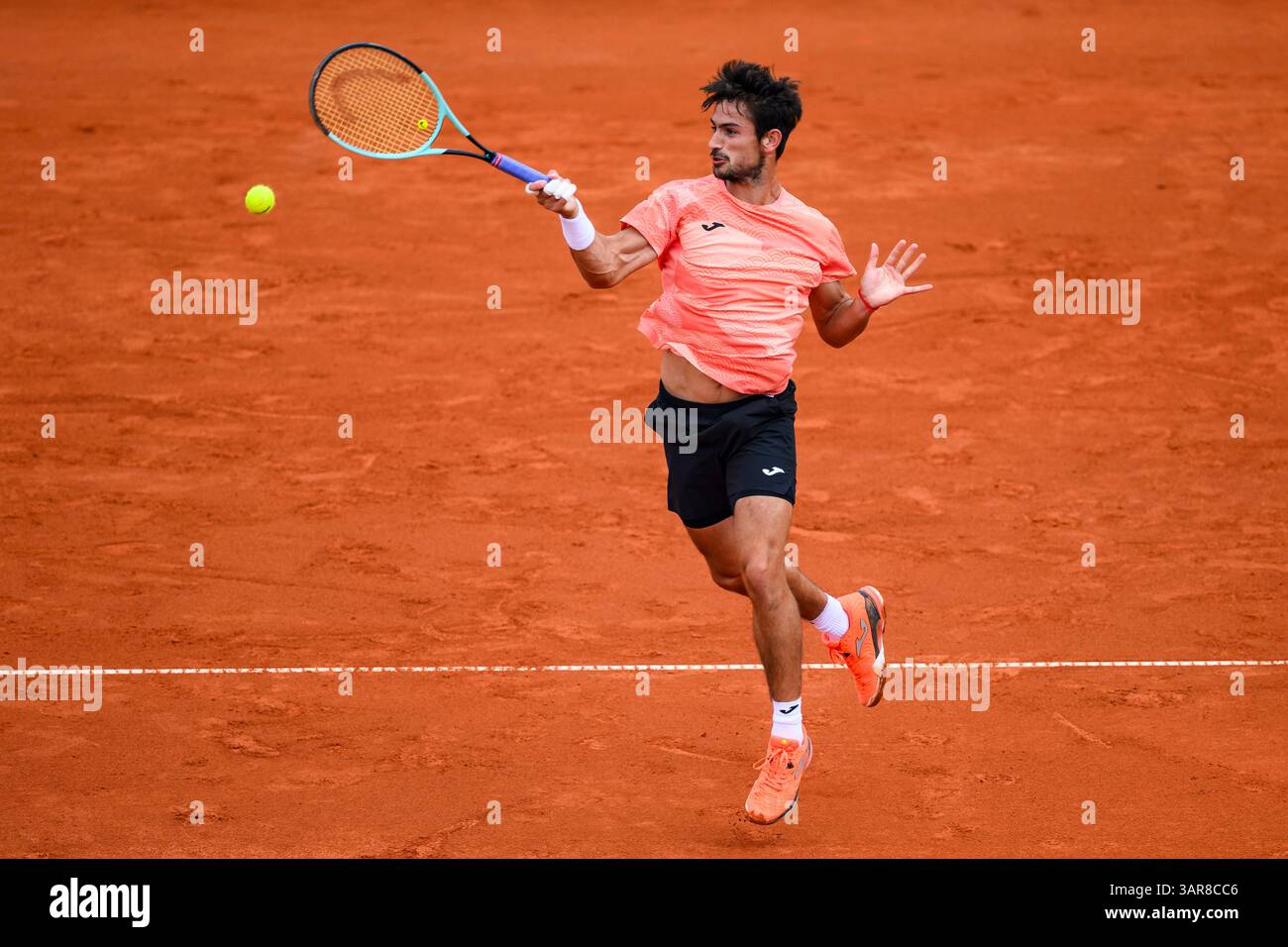 17 April 2025, Bavaria, Munich: Tennis: ATP Tour - Munich, Singles, Men ...