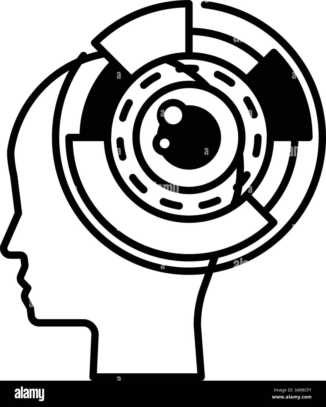 Middle adult person Stock Vector Images - Alamy