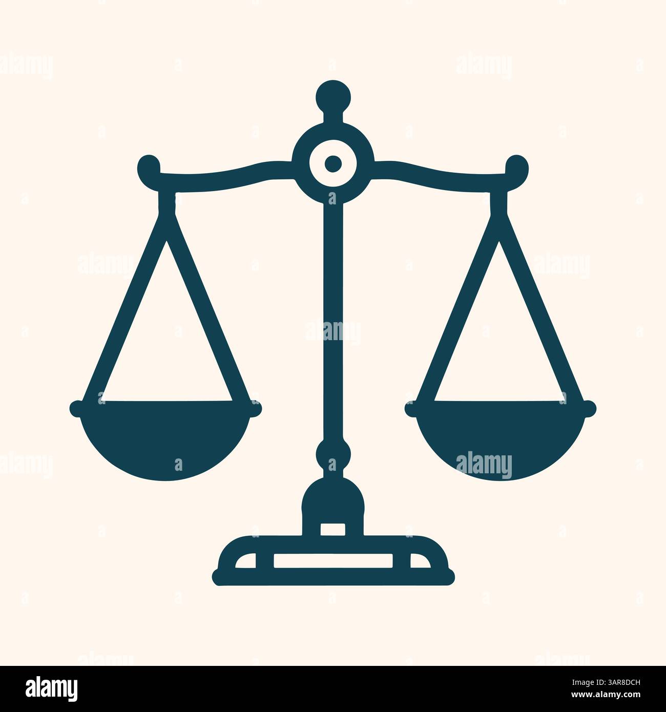 Modern Law Scale Icon Design Stock Vector Image & Art - Alamy