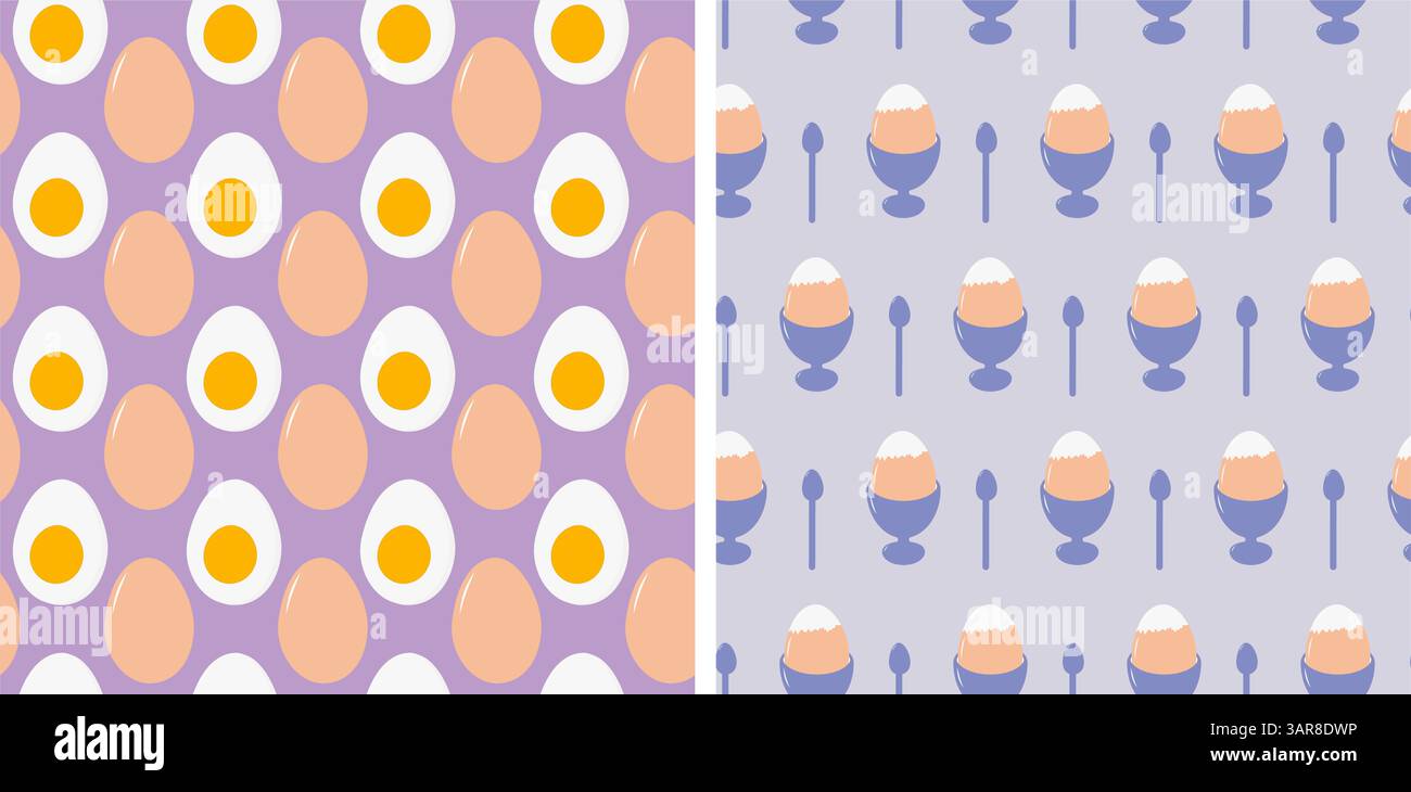 Beige egg and Half hard boiled egg with yolk Partially peeled hard ...