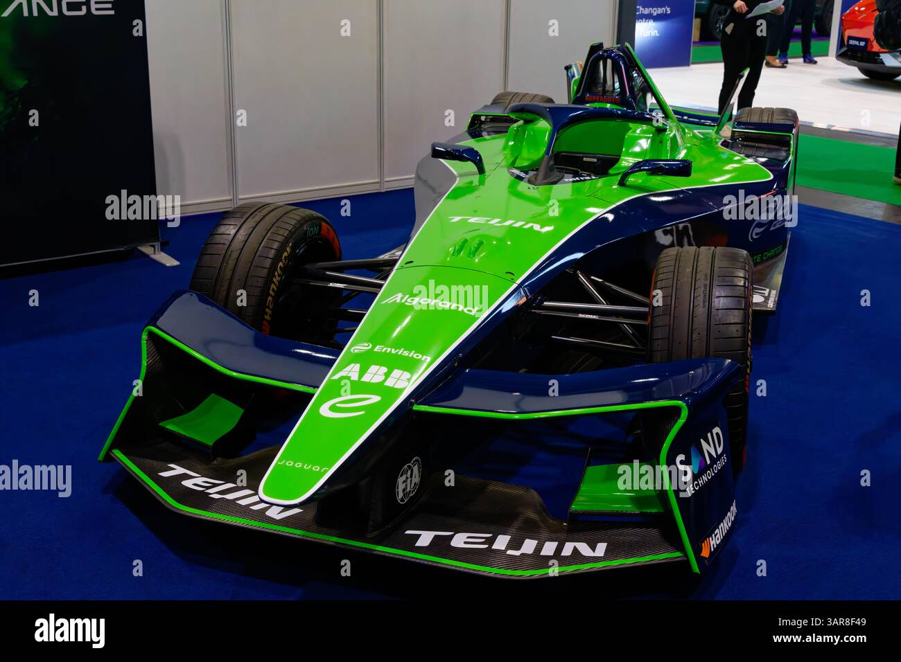 Teijin and Envision electric racing car at Everything Electric, London ...