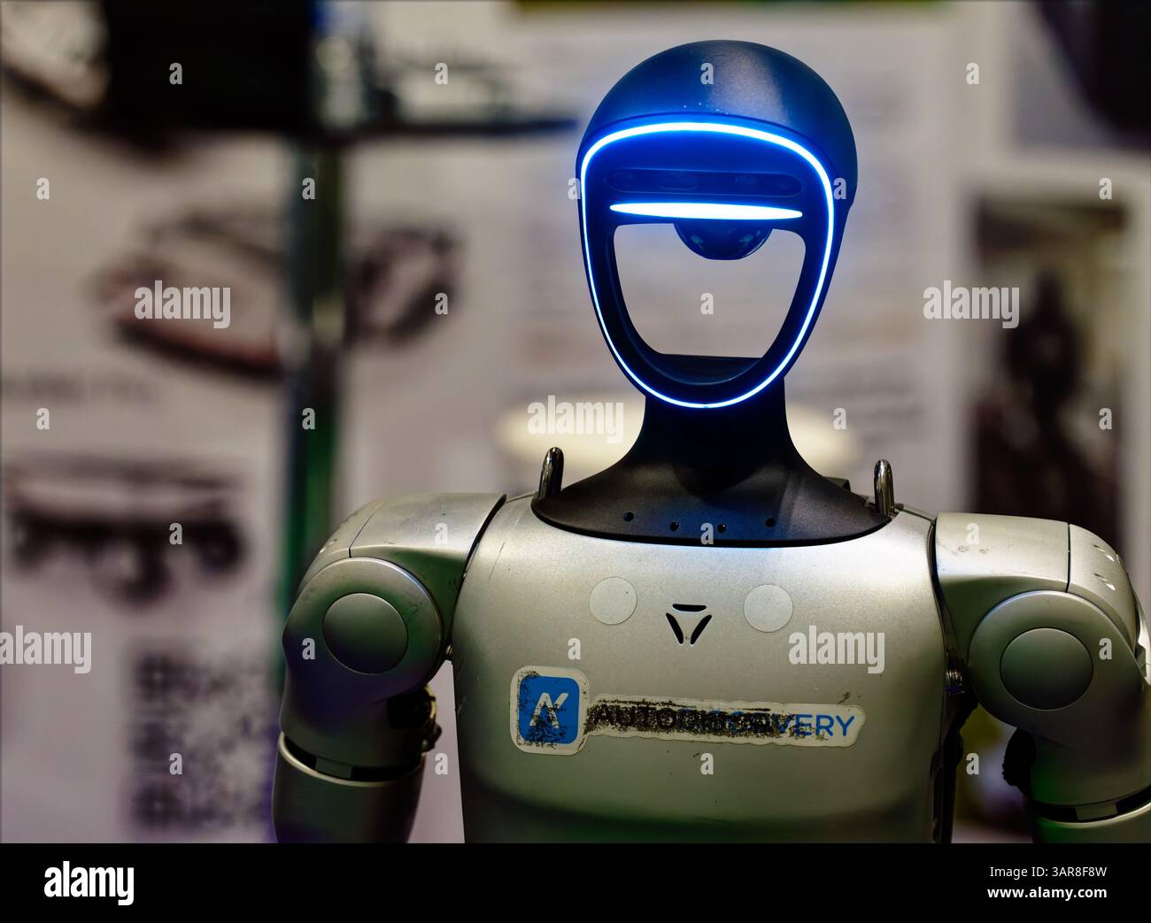 Humanoid robotics popular with children at the Everything Electric show ...