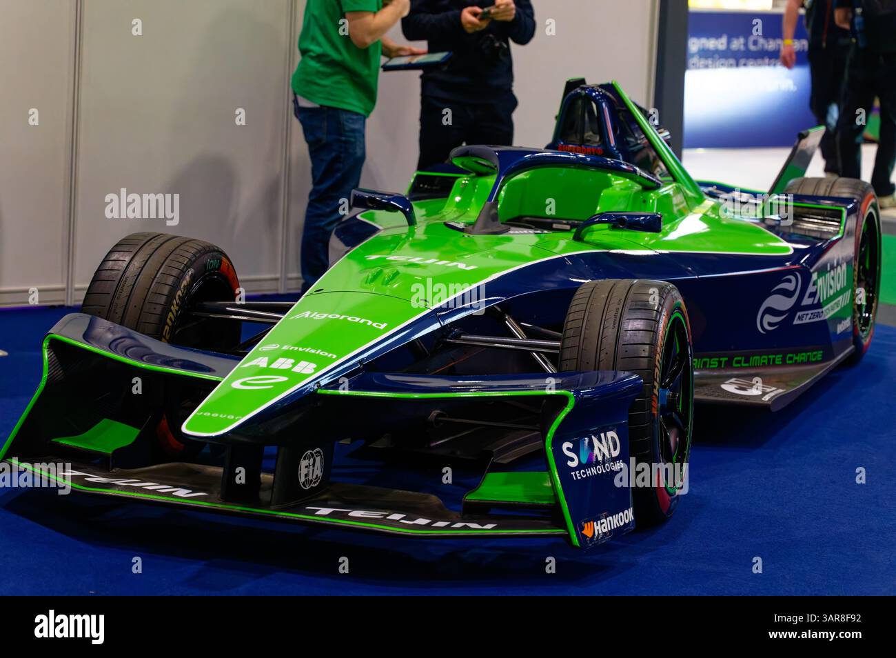 Teijin and Envision electric racing car at Everything Electric, London ...