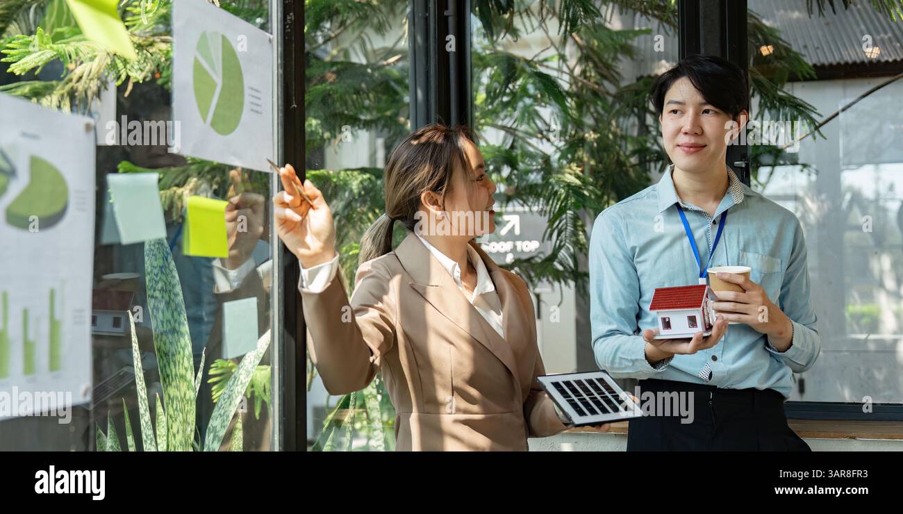 Sustainability and Project Management. Engaged professionals exploring ...