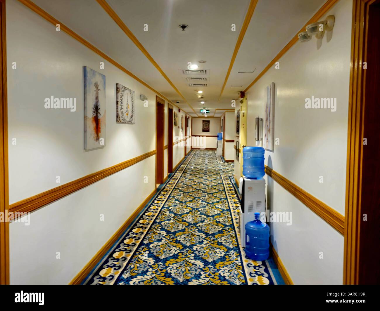 Medina, Saudi Arabia, June 27 2024: The interior of Al Ritz Hotel, Al ...