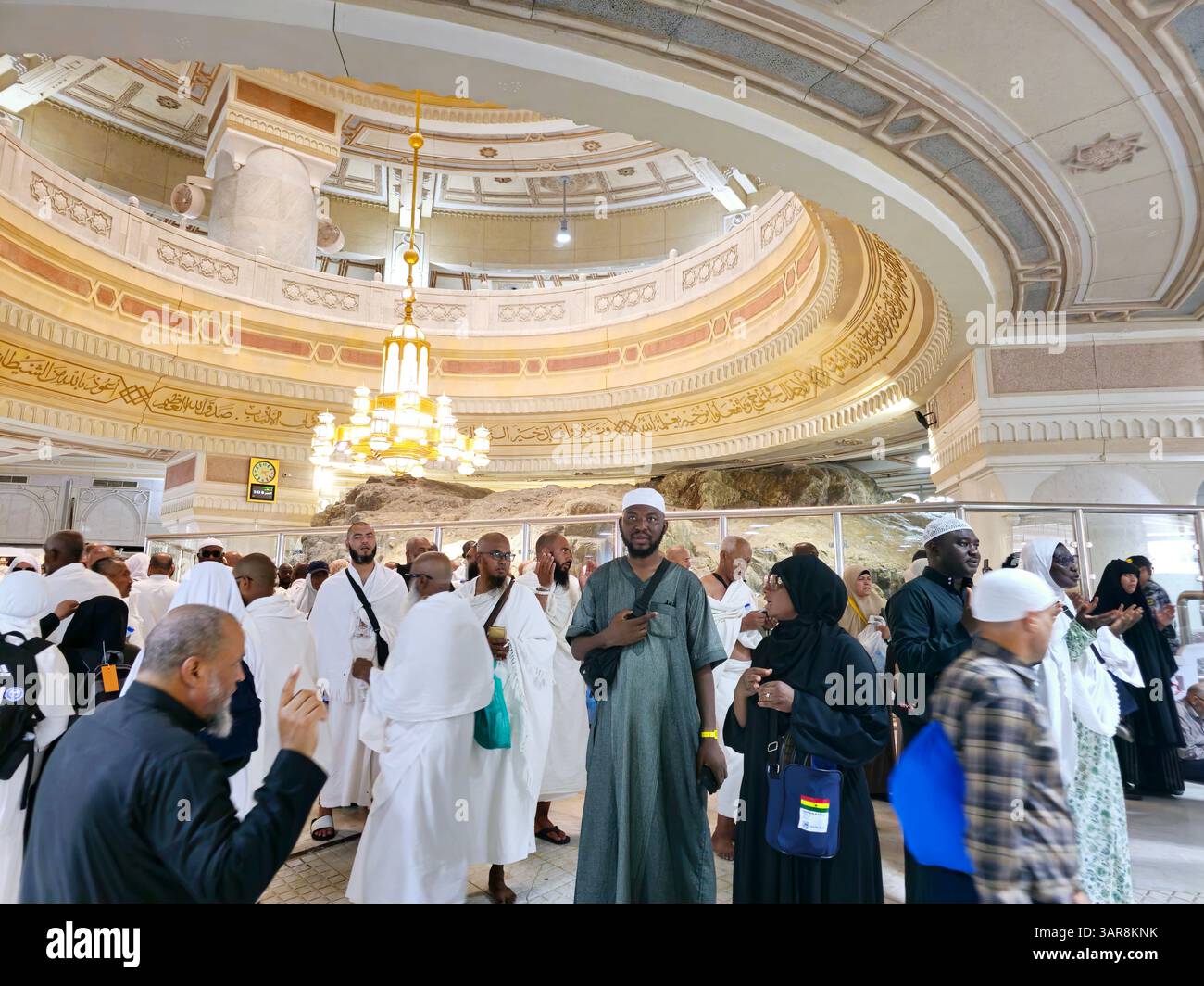 Mecca, Saudi Arabia, June 23 2024: Safa and Marwah hills, two small ...