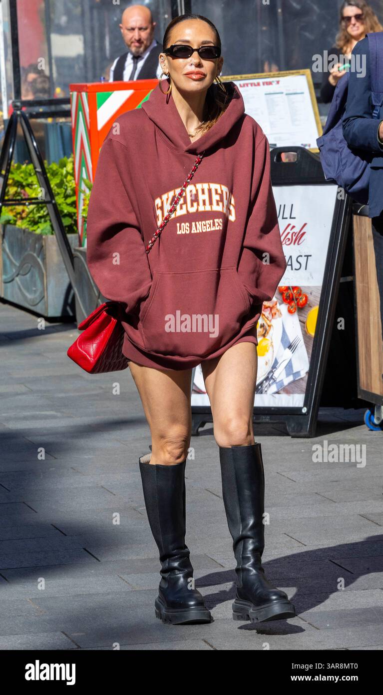 London, UK. 17th Apr, 2025. Myleene Klass, English musician, singer ...