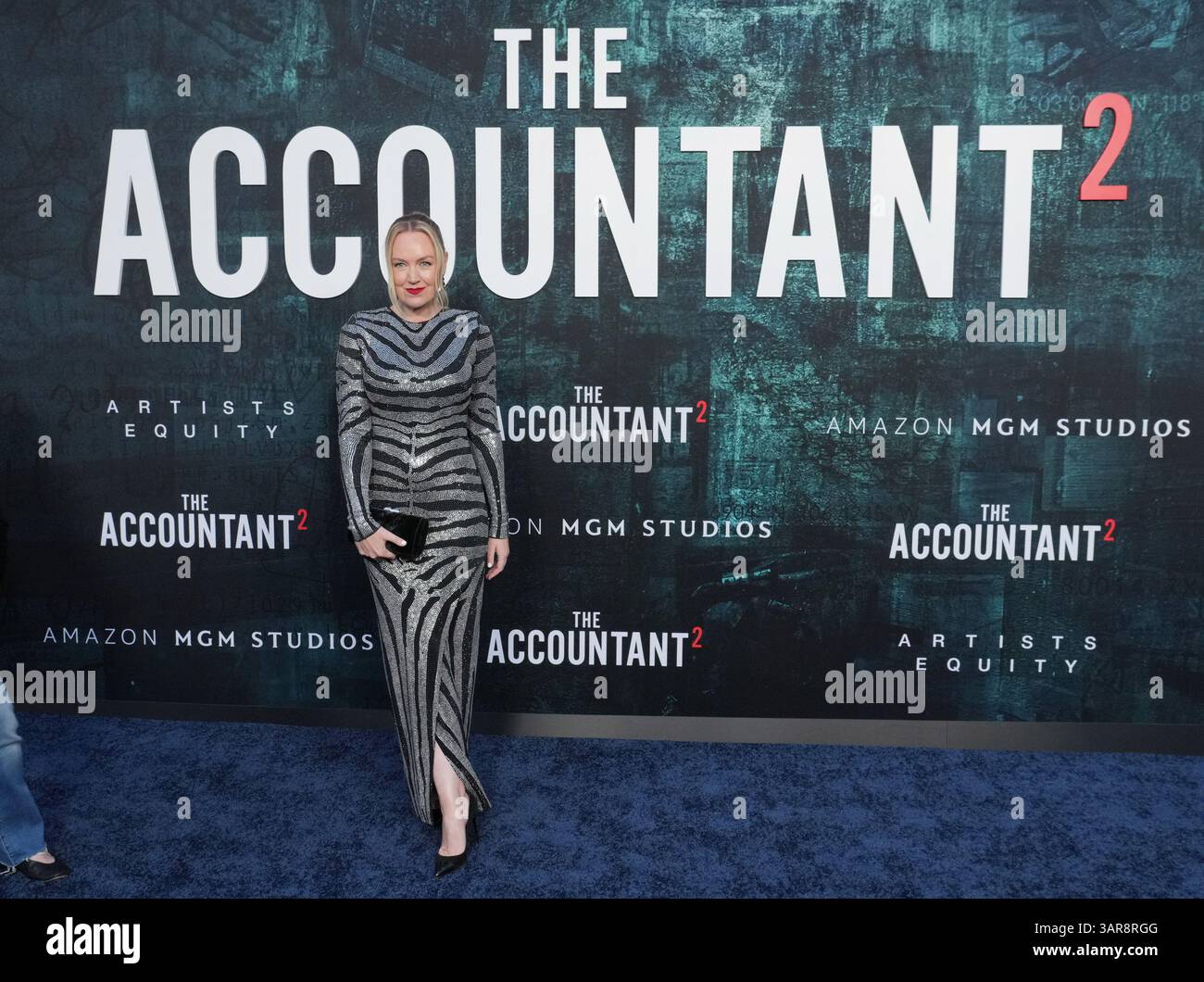 Lynette Howell arrives at the Amazon MGM Studios' THE ACCOUNTANT 2 Los ...