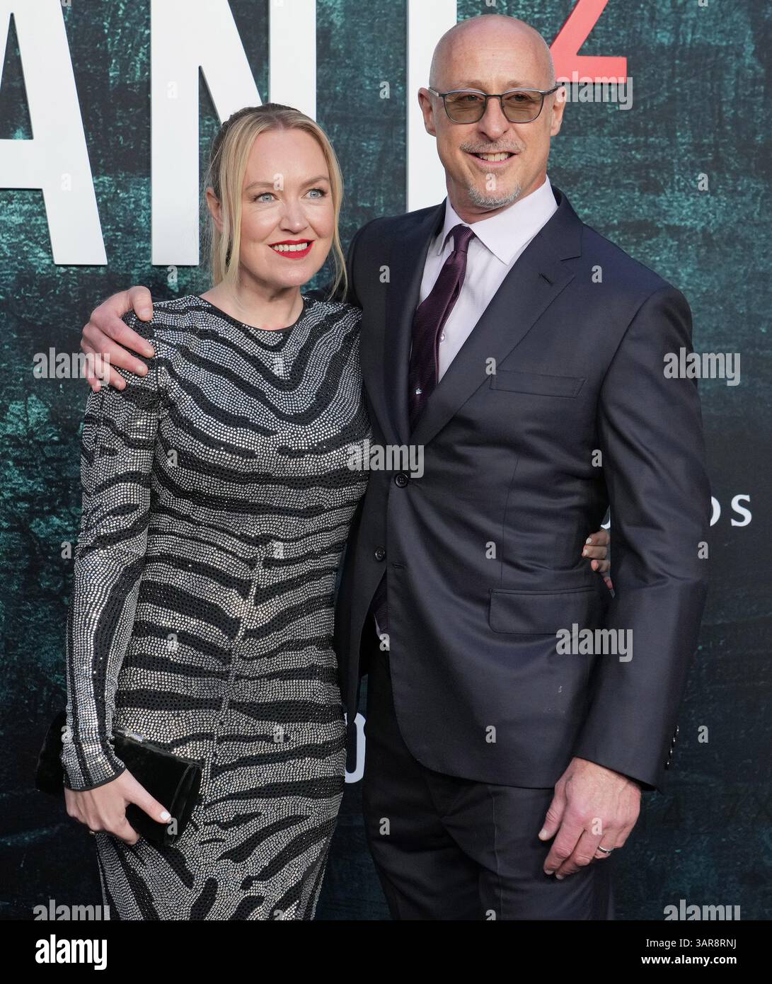 Los Angeles, USA. 16th Apr, 2025. (L-R) Lynette Howell and Gavin O ...